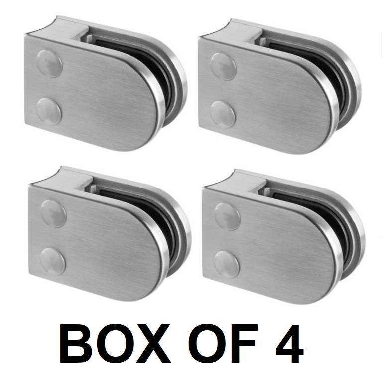 GLASS CLAMP (BOX OF 4), MOD 2500, 316